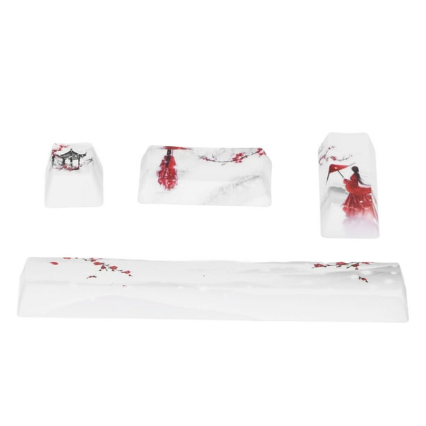 Custom Keyboard Kit,DIY Keycaps Kit Winter Keycap Set Artisan Keycap ...
