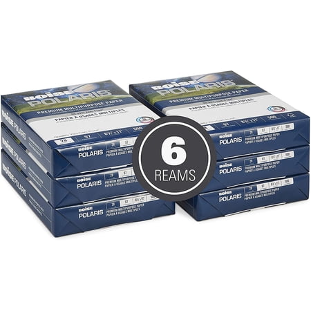 Boise Polaris 28-Lb Premium Multipurpose Paper, 8-1/2 x 11 Inches ...