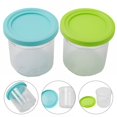 ACDANC 2 Pack Ice Cream Pints Containers with Lids,16 oz Leak-Proof ...