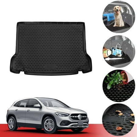 Cargo Liner For Mercedes GLA-Class 2021-2022 Rear Trunk Floor Mat 3D ...