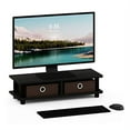 Furinno Turn-N-Tube Monitor Stand in Espresso/Black - Walmart.com