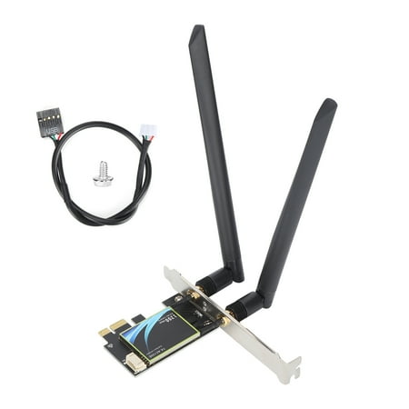 WiFi Adapter, Wide Coverage Area High Speed PC WiFi Adapter Wear ...