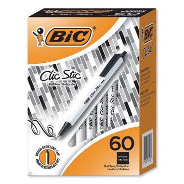 Free Shipping! BIC Cristal Xtra Smooth Blue Ballpoint Pens, Medium ...