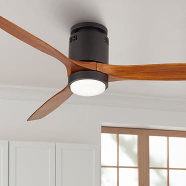 52" Casa Vieja Elite Modern Hugger Indoor Ceiling Fan with Light LED ...