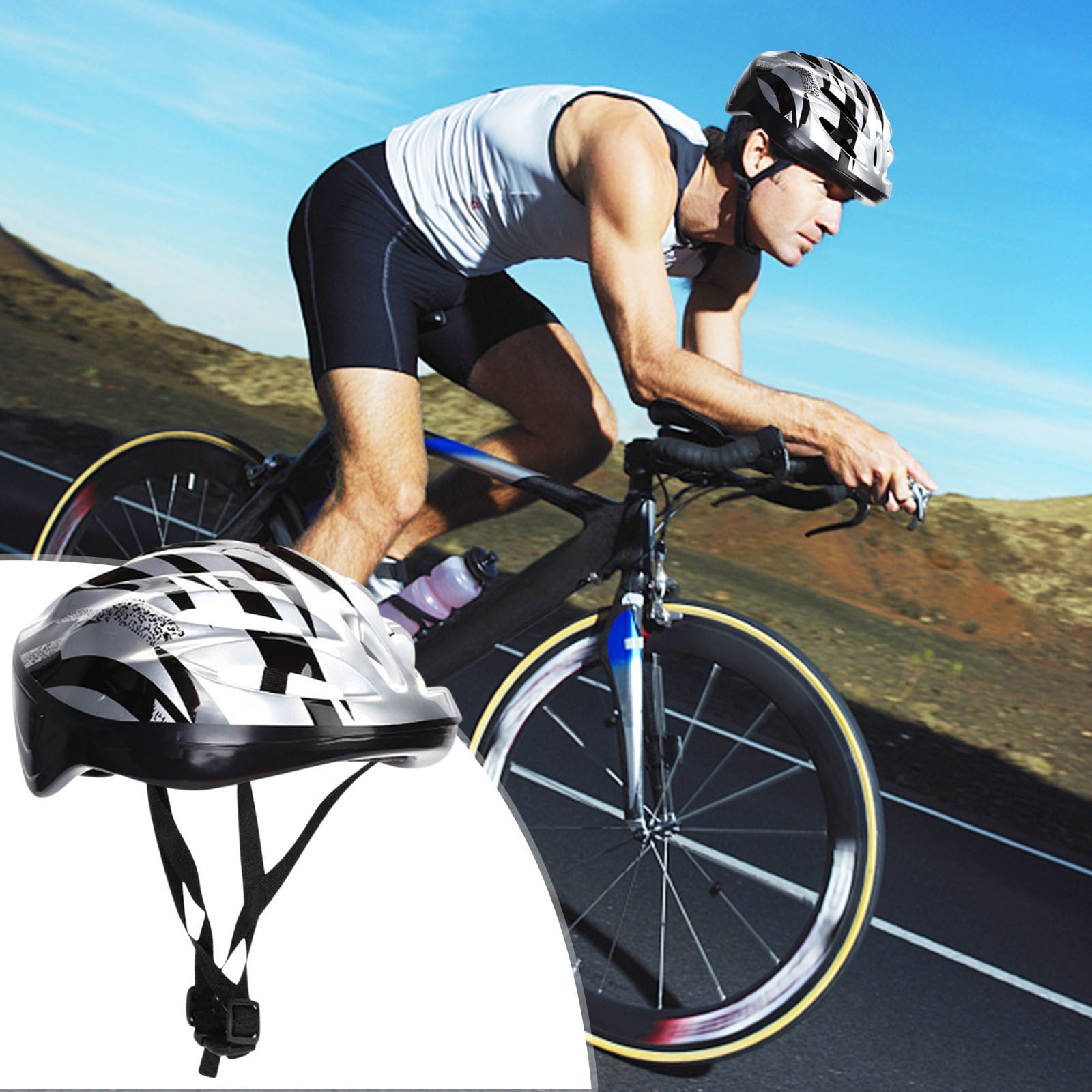 Click here for Hoarboeg Helmet Caps Bike Scooter Unisex Half Helm... prices