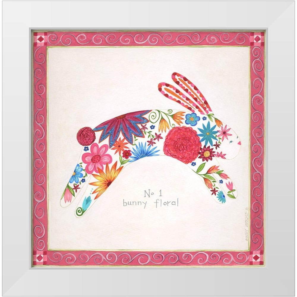 Shamp, Cindy 15x15 White Modern Wood Framed Museum Art Print Titled ...