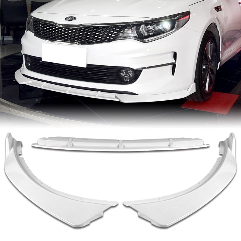 For 2016-2018 Kia Optima LX EX STP-Style Painted White Front Bumper ...
