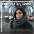 Funky Junque Infinity Scarf for Women - Oversized Wrap, Chunky Layer ...