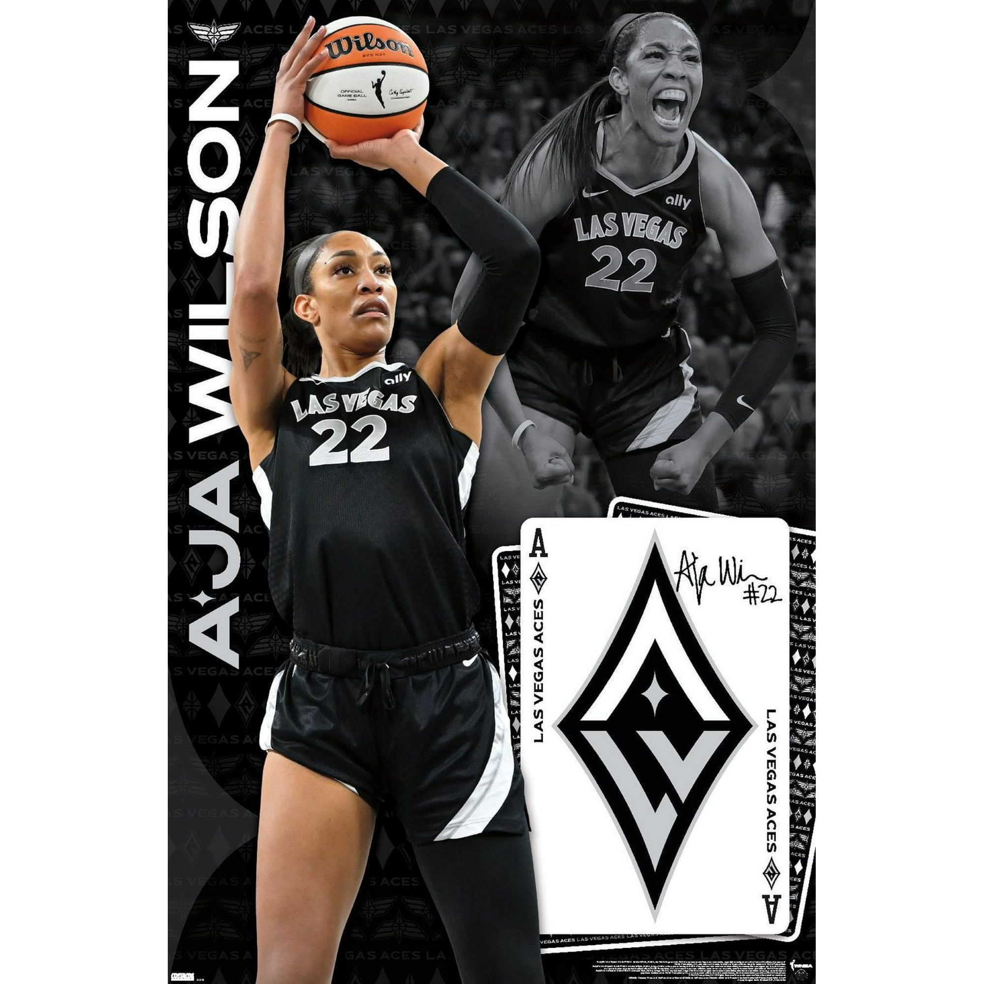 Click here for Trends International Wnba Las Vegas Aces - Aja Wil... prices