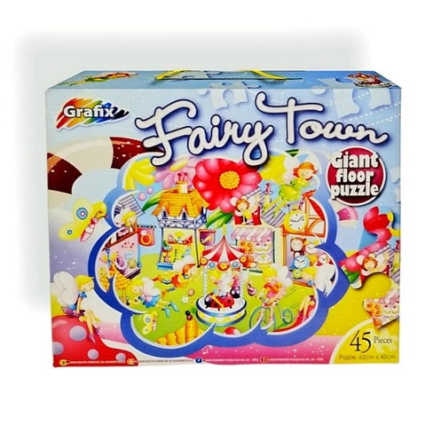 Giant Fairy Town Floor Puzzle Grafix 12-0222 | Walmart en línea