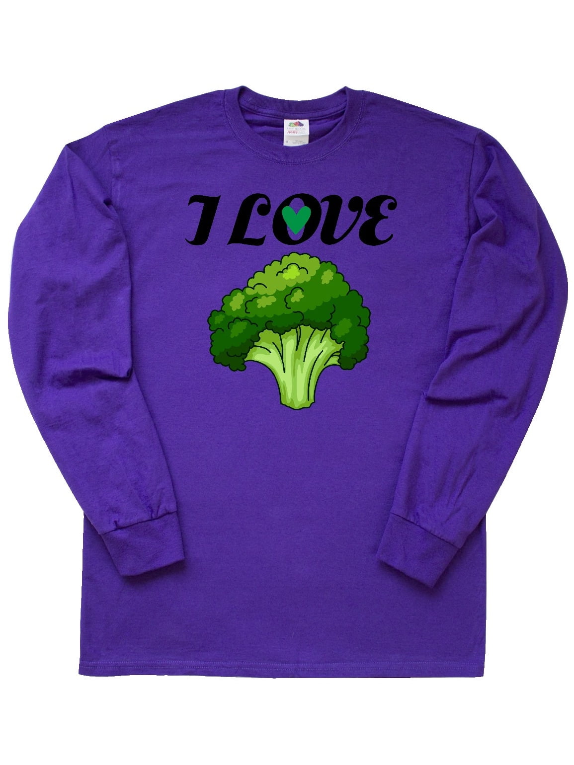 Inktastic I Love Broccoli Long Sleeve T-Shirt - Walmart.com