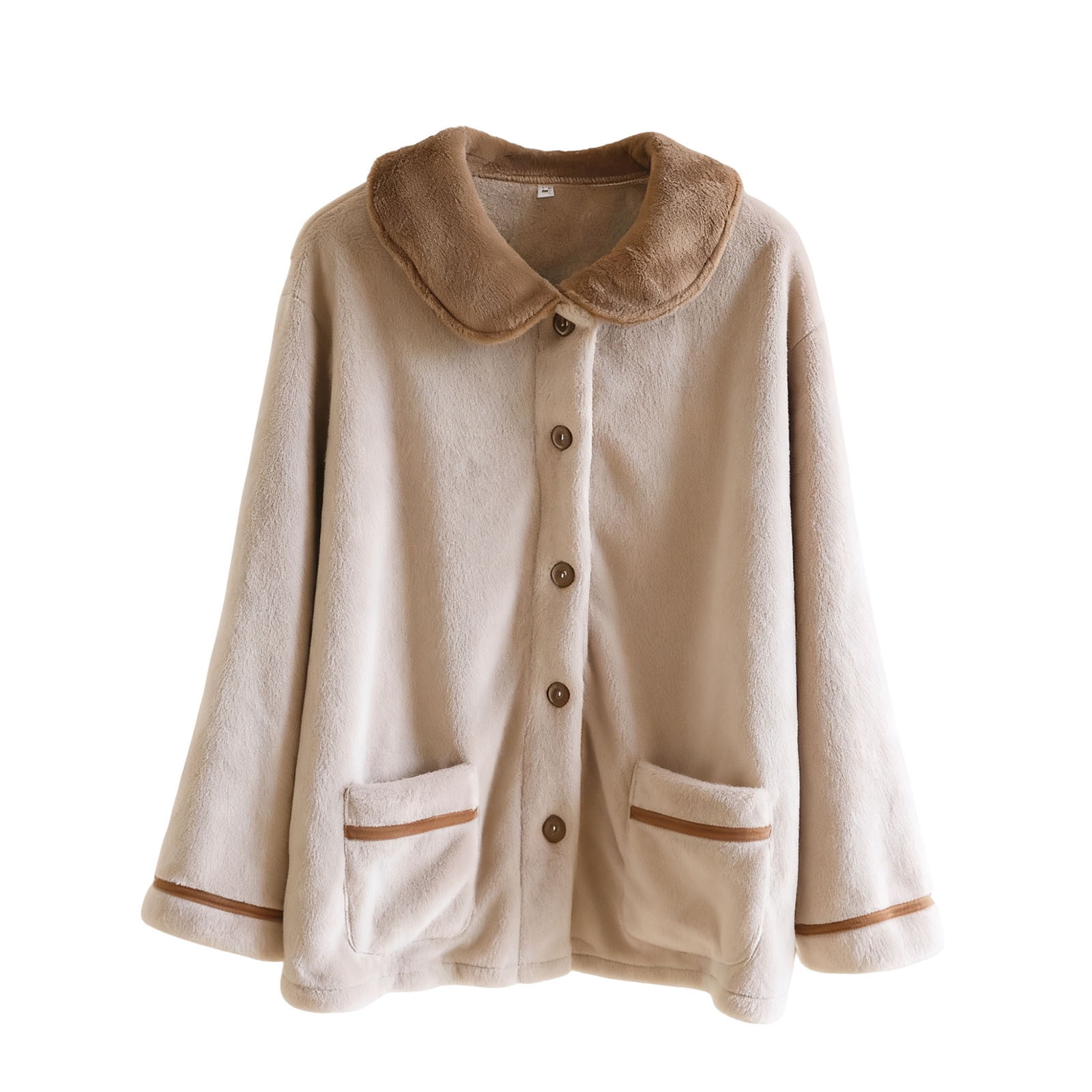 Click here for Meetotime Womens Pajama Top Fall Winter Fleece Tur... prices