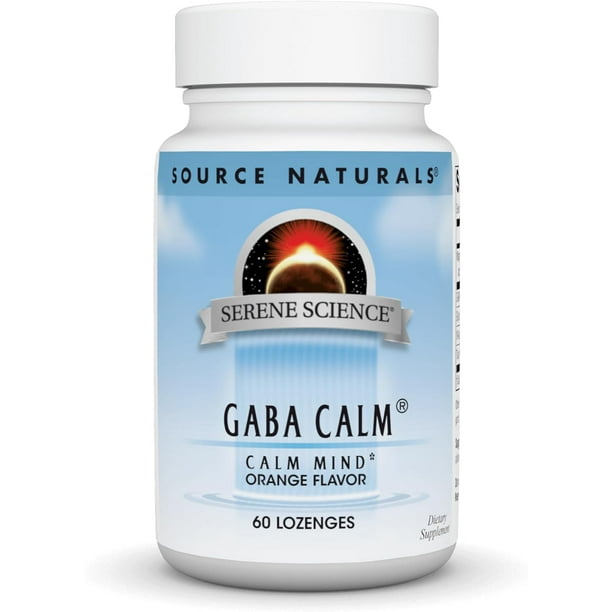 Source Naturals | Gaba Calm, Sabor Naranja, 60 Cápsulas | Walmart en línea