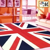 Mybecca Traditional British Flag of England Style Carpet Traditional ...