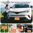 ADECORIVY Cute Daisy Floral Front License Plate, Orange Novelty Vanity ...
