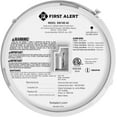 First Alert Smoke Alarm, Hardwired with Interconnect and Battery Backup ...