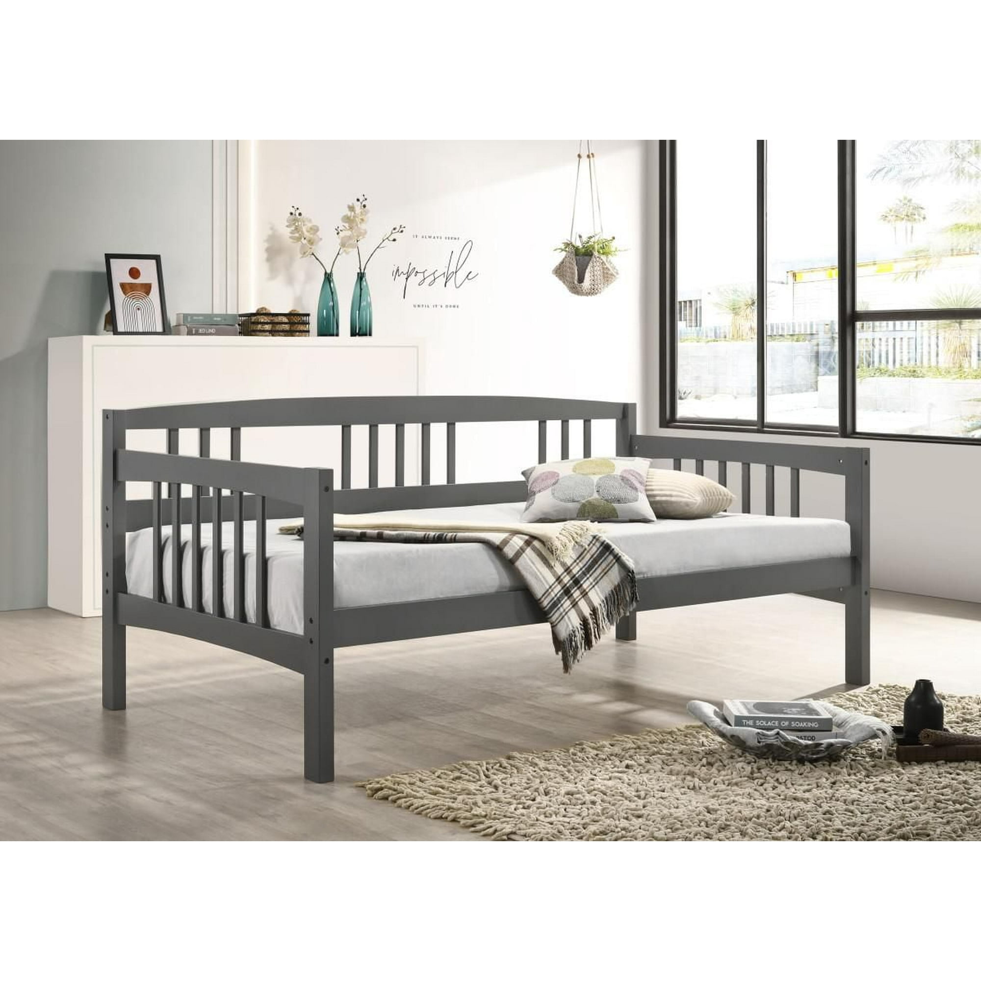 Click here for Brassex Chandler Twin Daybed  Grey prices