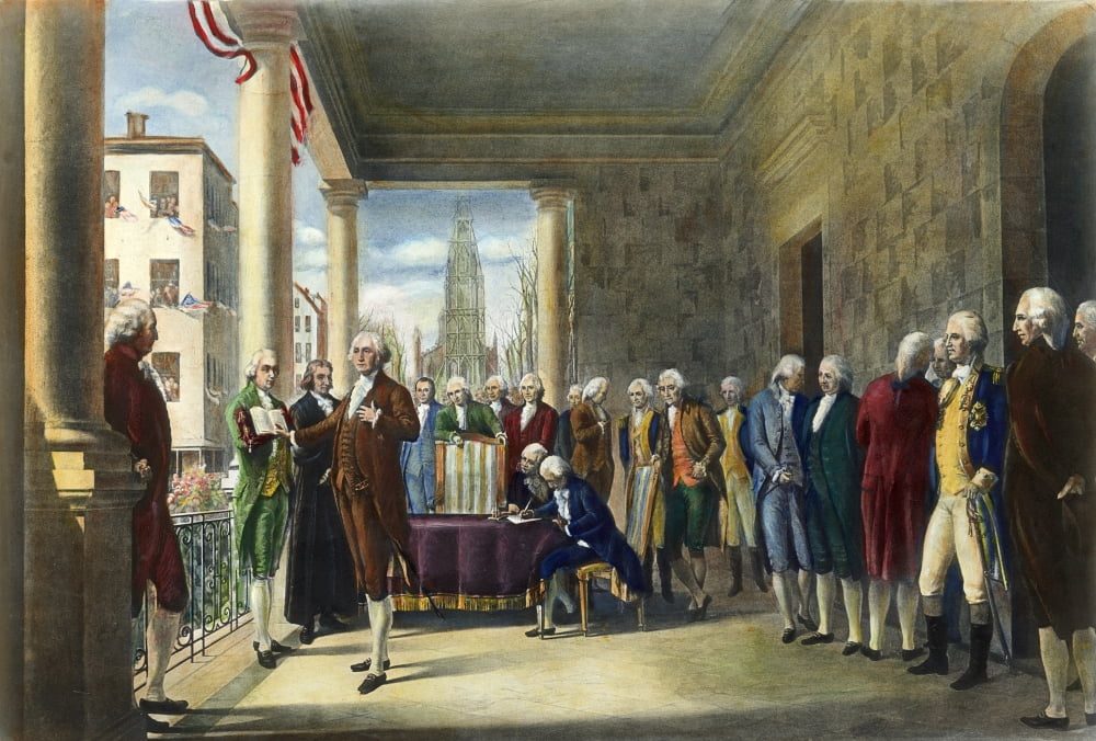 Washington Inauguration 1789 Nthe Inauguration Of George Washington As ... Washington Inauguration 1789 Nthe Inauguration Of George Washington As ...