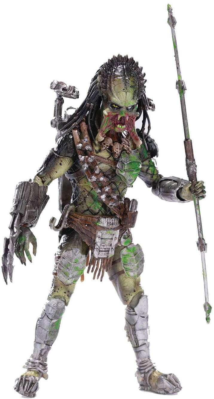 Alien vs Predator Wolf Predator Action Figure (Battle Damage) - Walmart.com