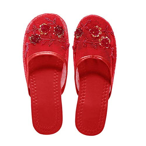 Women's Mesh Slippers with Sequin Available in 15 Colors - Walmart.com