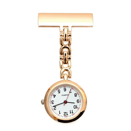 Nurse Pin Watch Fob Watch Clip-on Hanging Quartz Watch Doctor Pocket ...