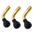 Copper Motorcycle Valves Stem With Bent Design For Vacuum Tires Anti ...