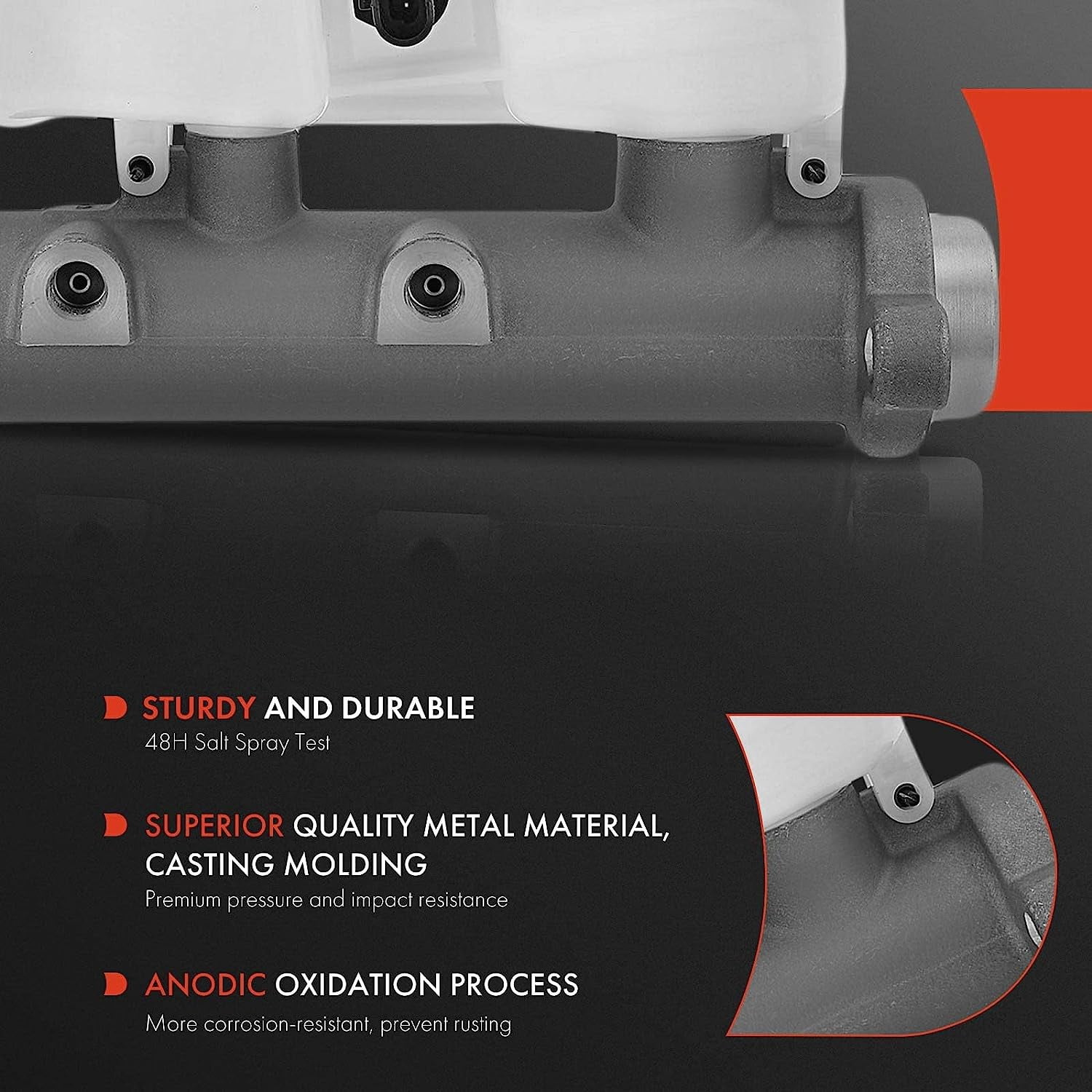 Brake Booster A-Premium Brake With Reservoir And Cap Compatible With ...