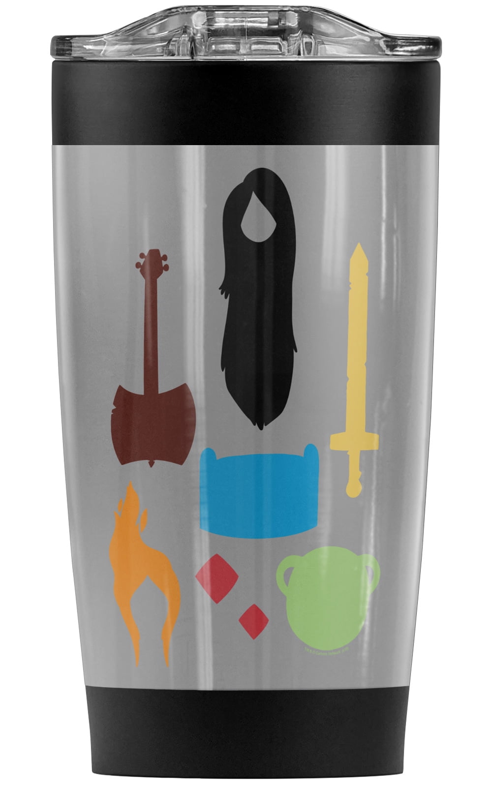 Adventure Time/Icons Stainless Steel Tumbler 20 oz Coffee Travel Mug ...
