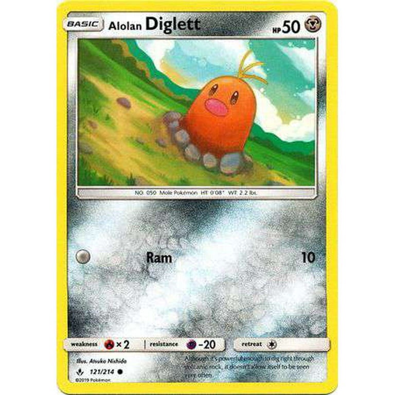 Diglett Pokemon Card