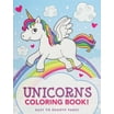 Unicorns Coloring Book, (Paperback) - Walmart.com