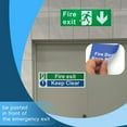 Fire Safety Decal Set 21pcs, Fade Resistant Emergency Exit Signs ...