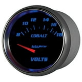 AUTO METER 7991 2-5/8IN VOLTMETER, 8-18V, 7921 COBALT - Walmart.com