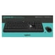 Logitech Advanced Combo Wireless Keyboard and Mouse, Black - Walmart.com