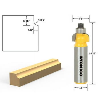 Yonico Raised Panel Router Bit - Ogee & Bead - 1/2" Shank - 12140 ...