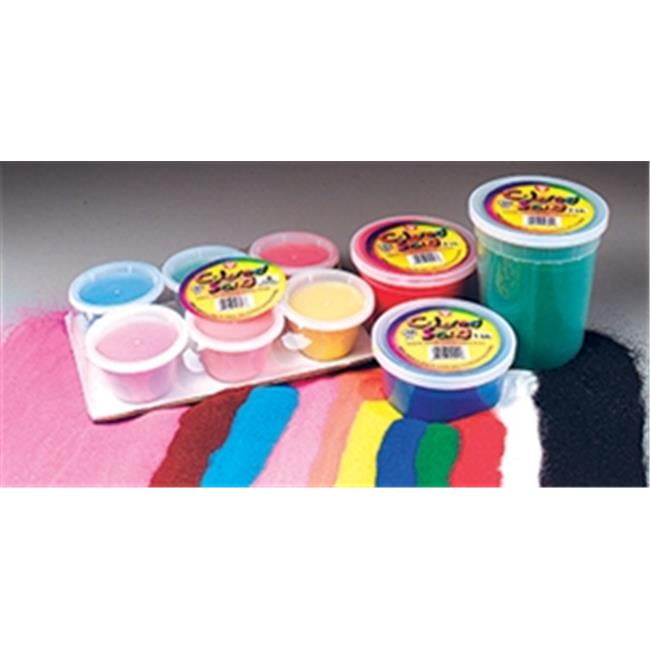Hygloss Products Bucket O Sand 12 Asstd Colors 1 Lb - Walmart.com