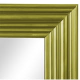Mainstays Gold Full-Length Rectangular Mirror 13x49 Wall Door Mirror ...