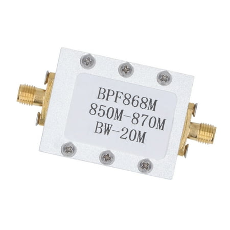 Bandpass Filter, 3dB Low Loss Small Noise Broadcast Filter 850-870MHz ...