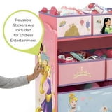 Disney Princess Deluxe 9 Bin Design and Store Toy Organizer by Delta ...