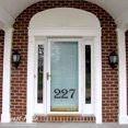 5"W x 108"H x 2"P Two Equal Raised Panel PVC Pilaster w/Standard ...