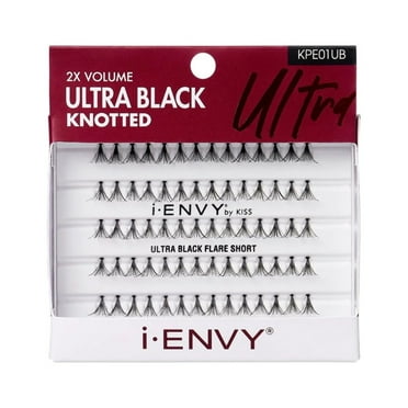 Kiss I Envy Knot Free Medium 70 Lashes Ultra Black - Walmart.com