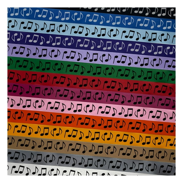 Music Notes Border Satin Ribbon for Gift Wrapping Bows Craft DIY ...