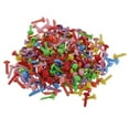 1000 PCS Paper Fasteners Brads Metal Mini Brads Multi Colors for School ...