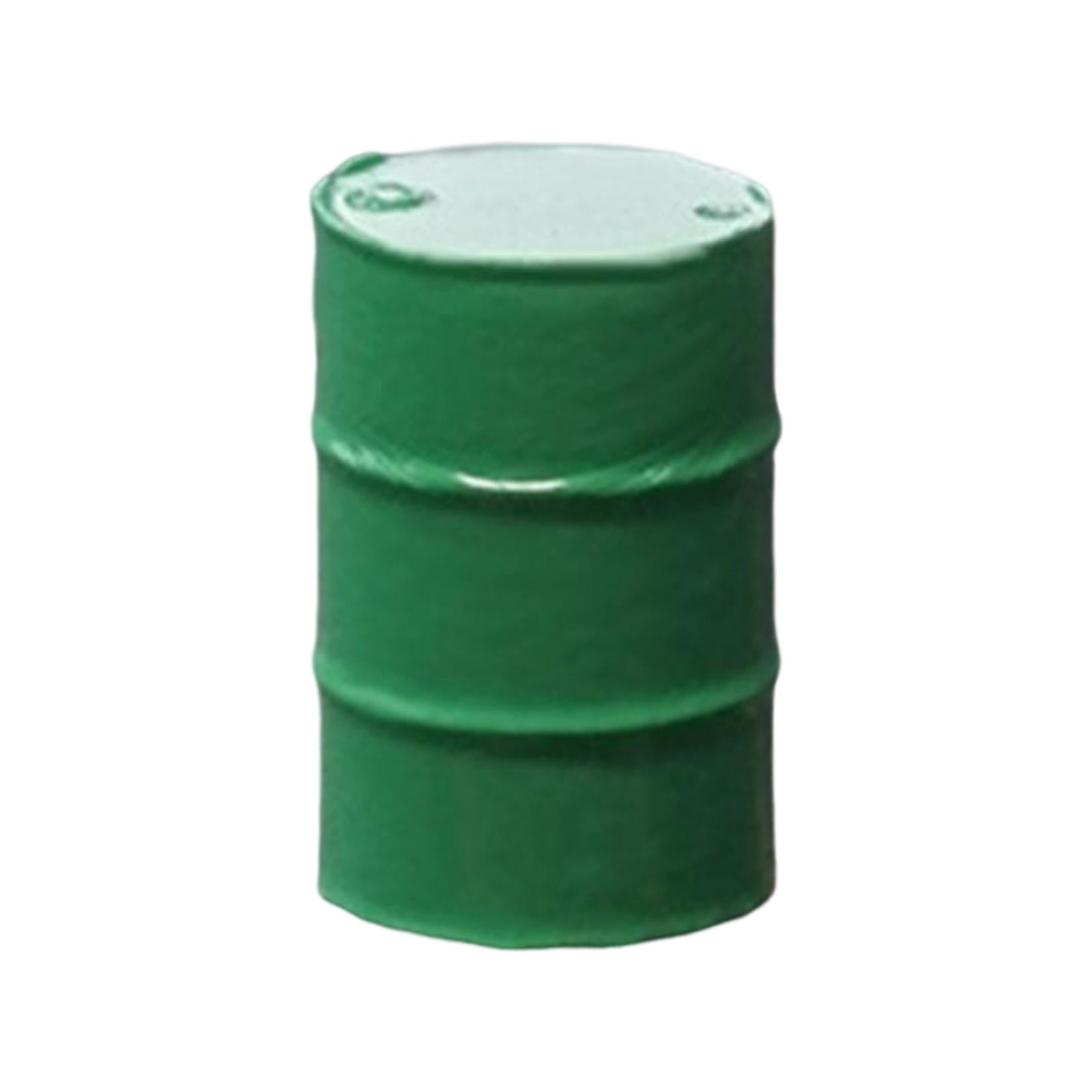 Resin 1/64 Scale Oil Barrel Model Mini Collectibles Photography Props ...