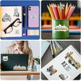 1 pc Self-Adhesive Paper Decorative Stickers Album for Party Decorative ...