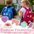 Chenille Letter Patches Iron On Letters Patches Preppy Chenille Patches ...