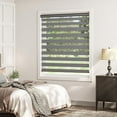 Cozy Home Cordless Polyester Rollerl Window Blinds, Gray, 70" x 72 ...