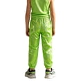 Aiihoo Kids Boys Girls Jazz Street Dance Shiny Metallic Hip Hop Pants ...