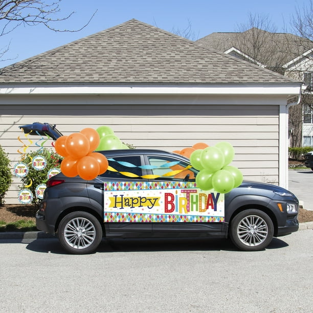 Happy Birthday Car Decorations