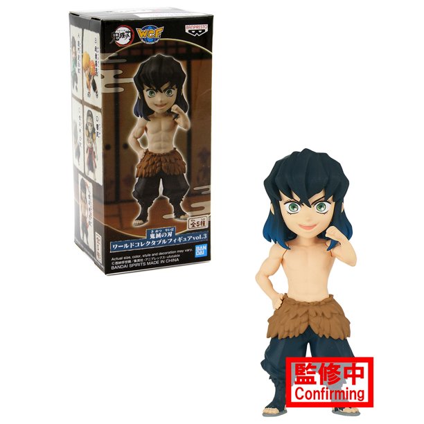 Unmasked Inosuke Hashibira - Demon Slayer WCF Vol. 3 Figure (Banpresto) 18135 E - Walmart.com