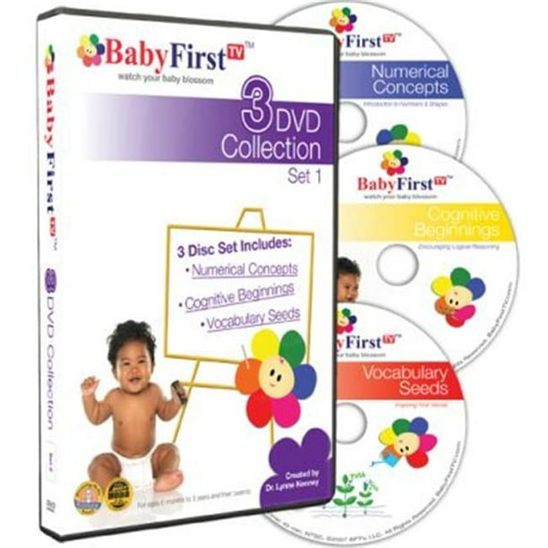 BabyFirstTV 00208 3 DVD Collection Set 1 - Includes: Vocabulary Seeds ...